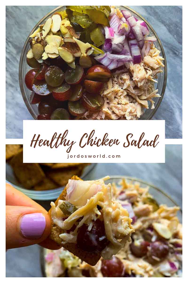 Healthy Chicken Salad - Jordo's World