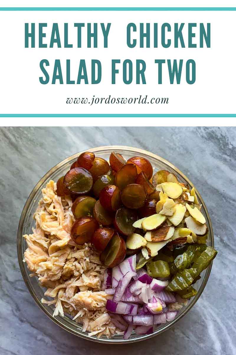 Healthy Chicken Salad - Jordo's World