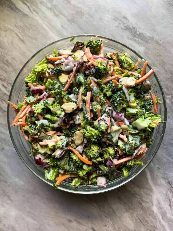 Light and Easy Broccoli Salad - Easy Recipes - Jordo's World