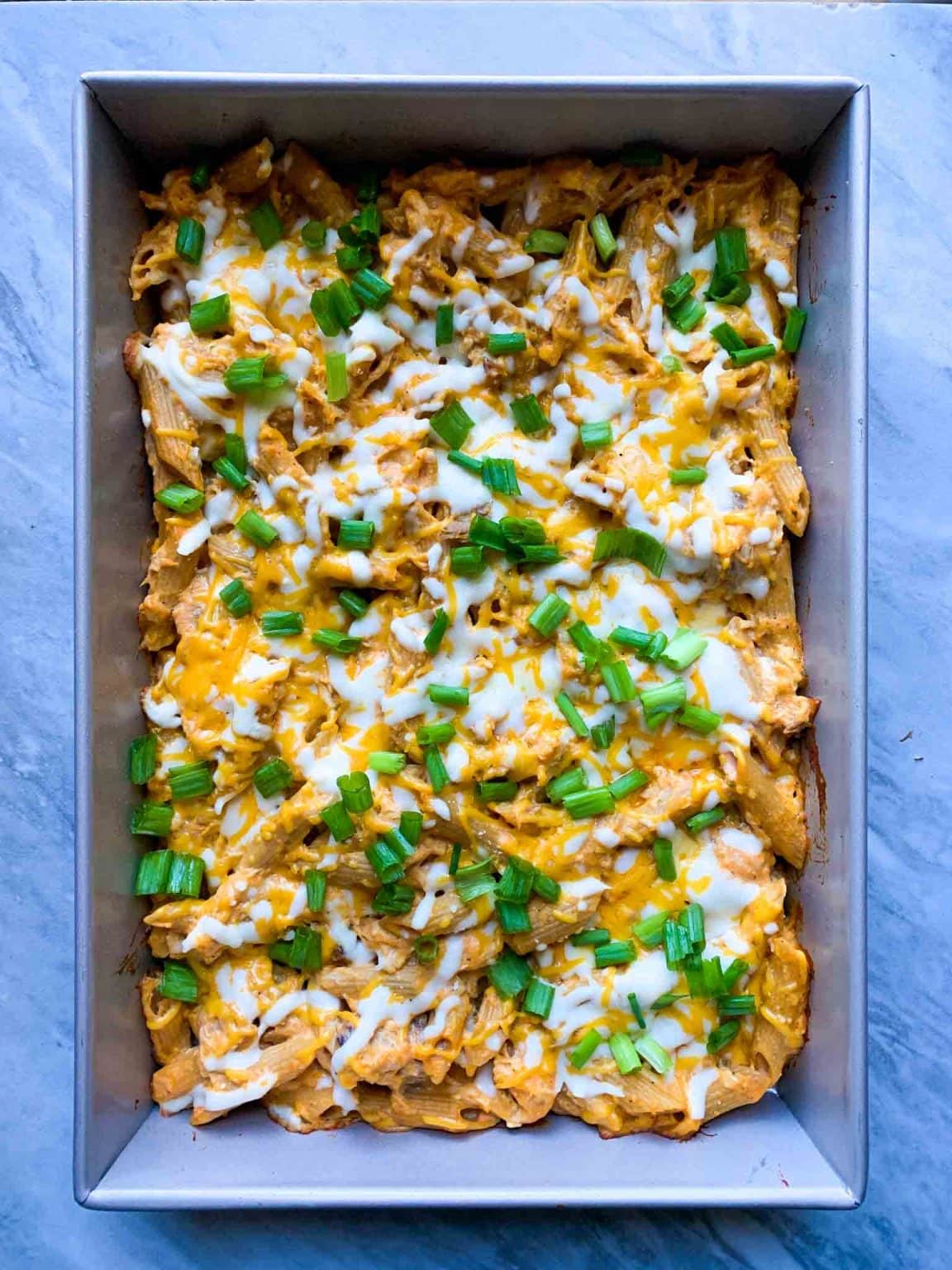 Buffalo Chicken Pasta Bake - Healthy Recipes - Jordo's World