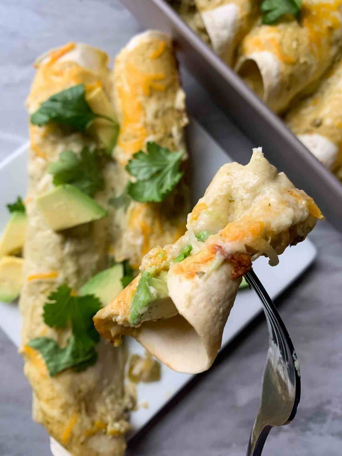 Healthy Chicken Enchiladas - Healthy Recipes - Jordo's World