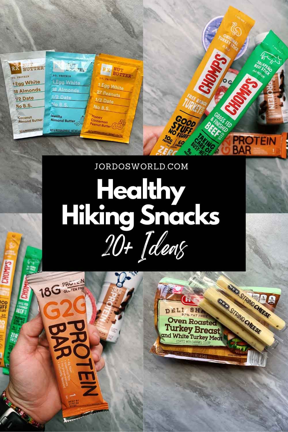 Hiking Snacks - Healthy Snack Ideas - Jordo's World
