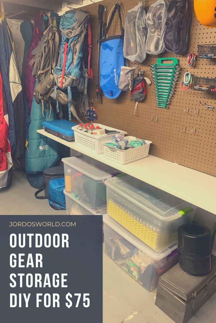 Outdoor Gear Storage - Jordo's World