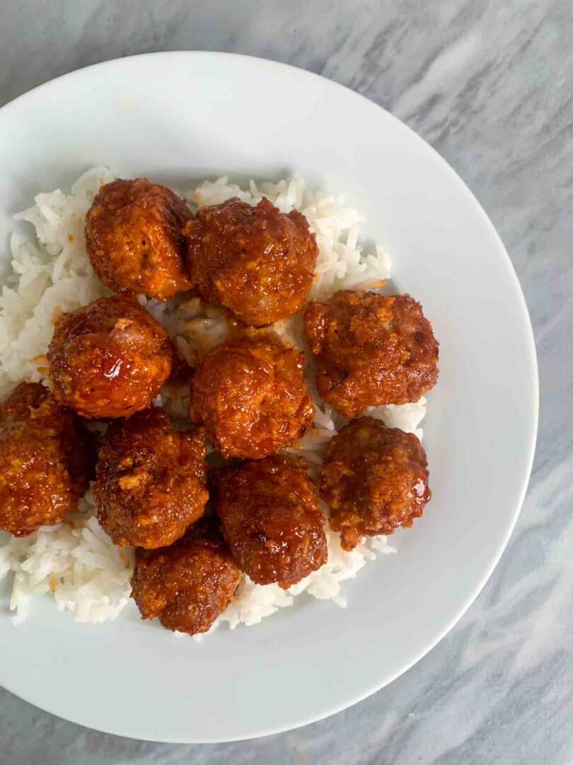General Tso Meatballs - Jordo's World