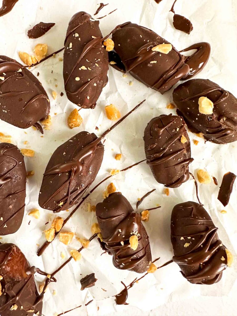Snickers Stuffed Dates - Jordo's World