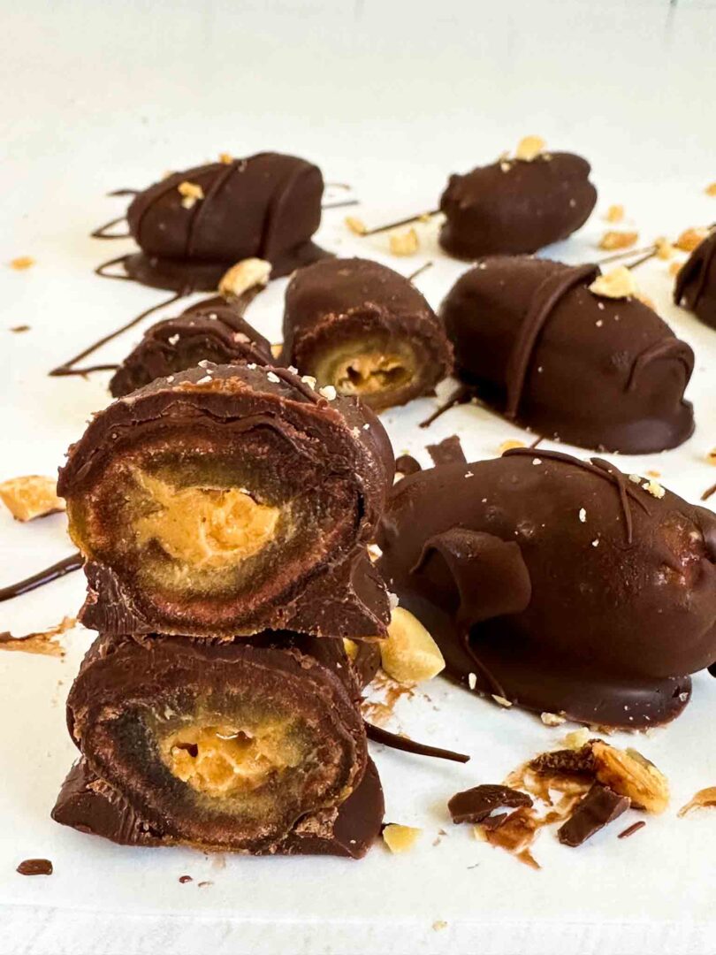 Snickers Stuffed Dates - Jordo's World
