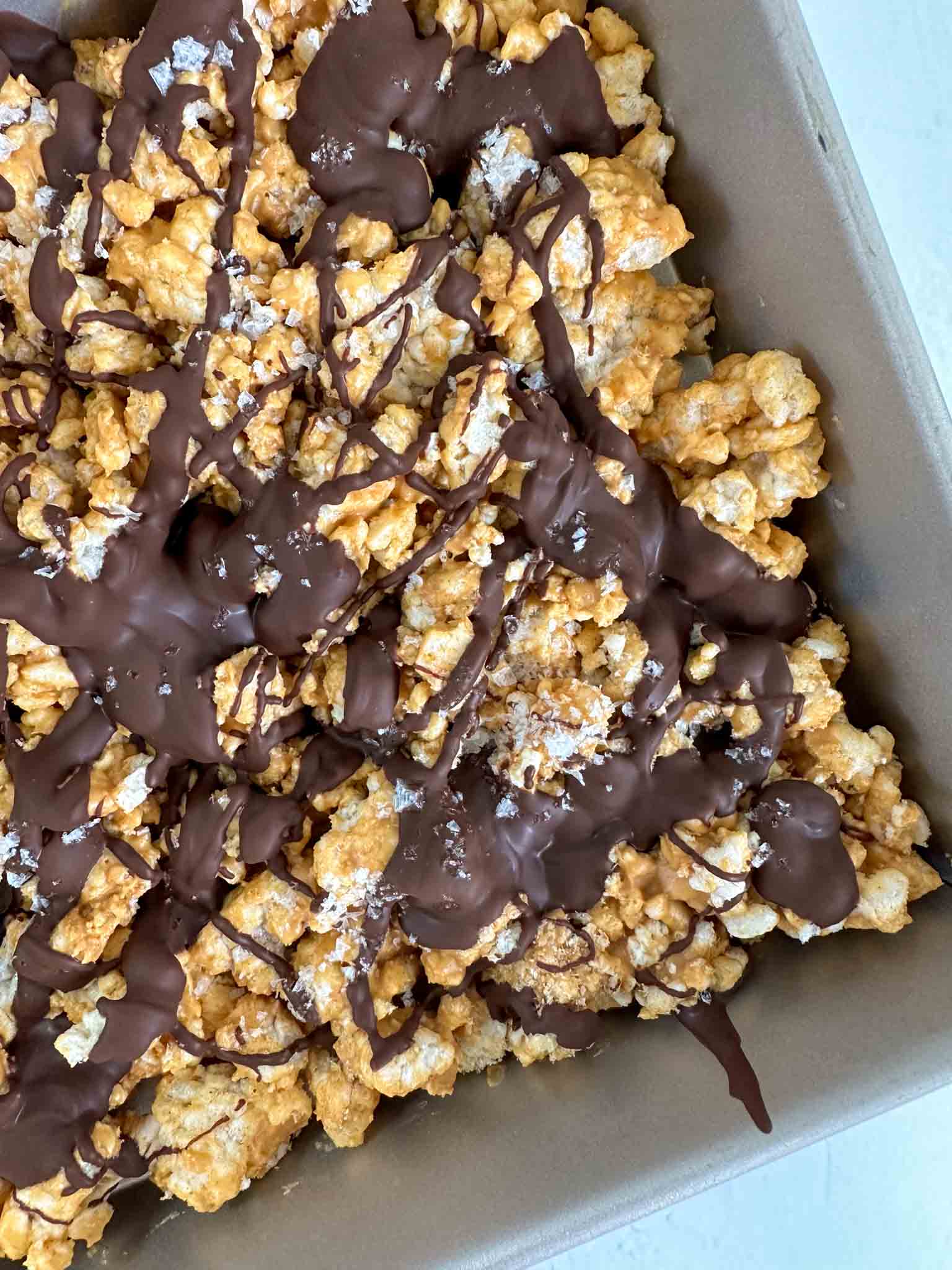 Chocolate Peanut Butter Rice Cake Bars - Jordo's World