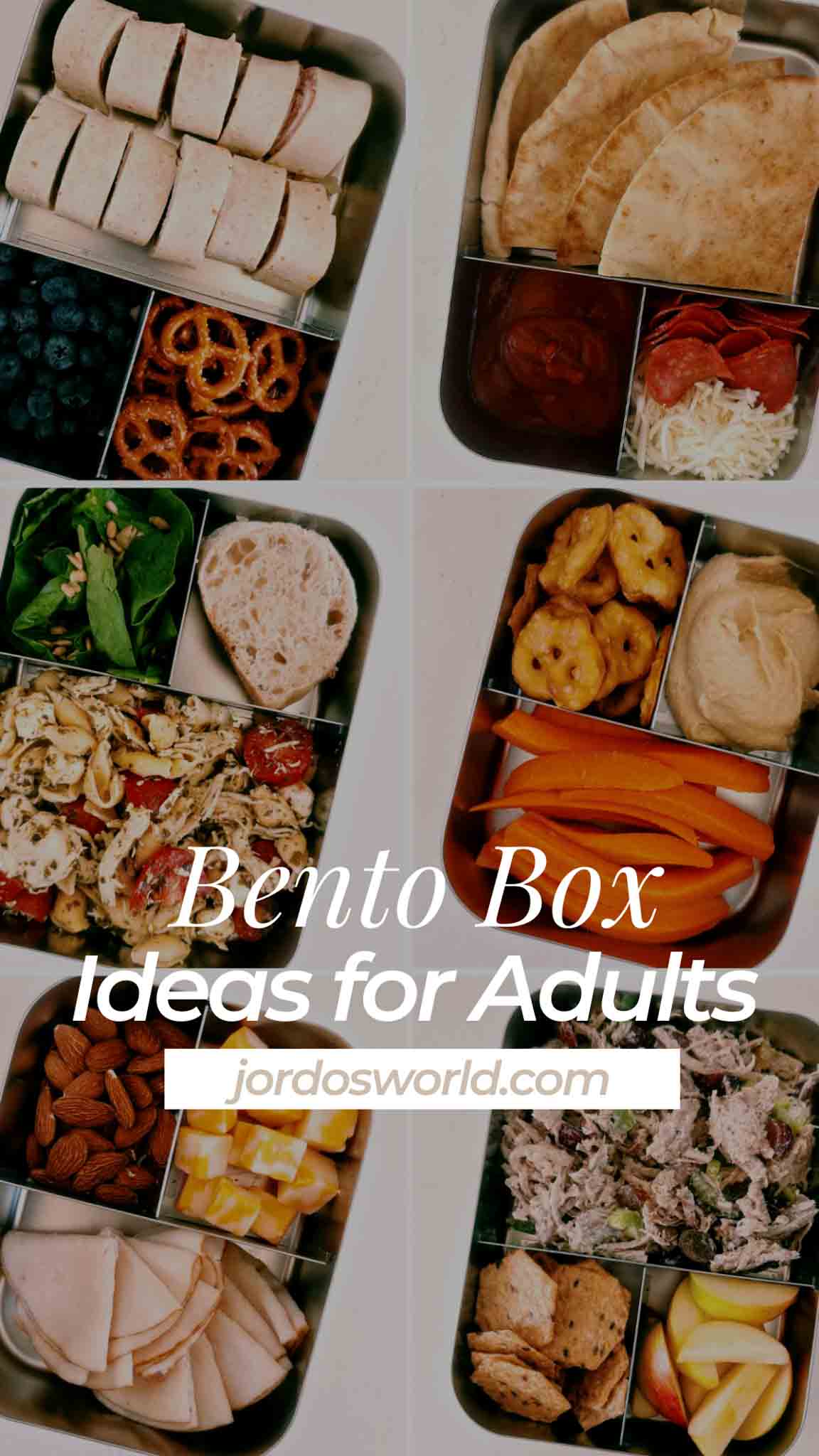 Easy Bento Box Ideas For Adults - Jordo's World