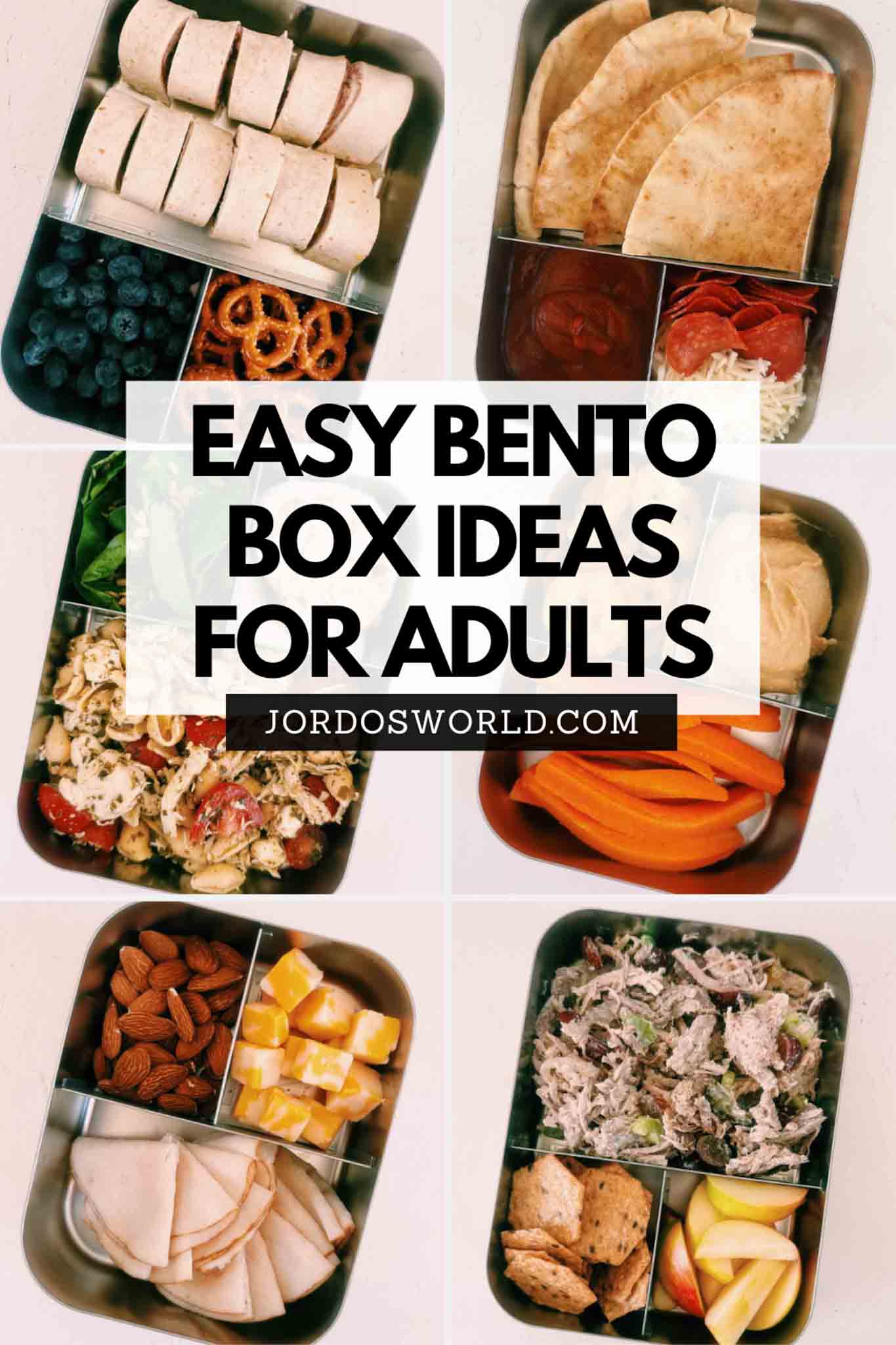 Easy Bento Box Ideas For Adults - Jordo's World