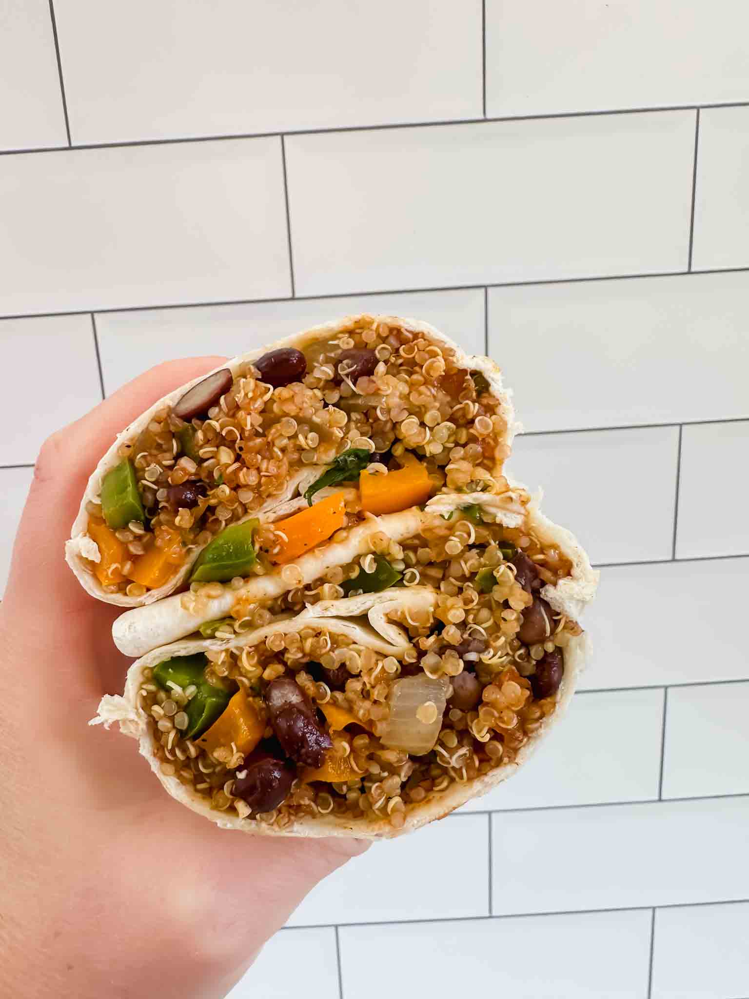 Vegetarian Burrito - Jordo's World