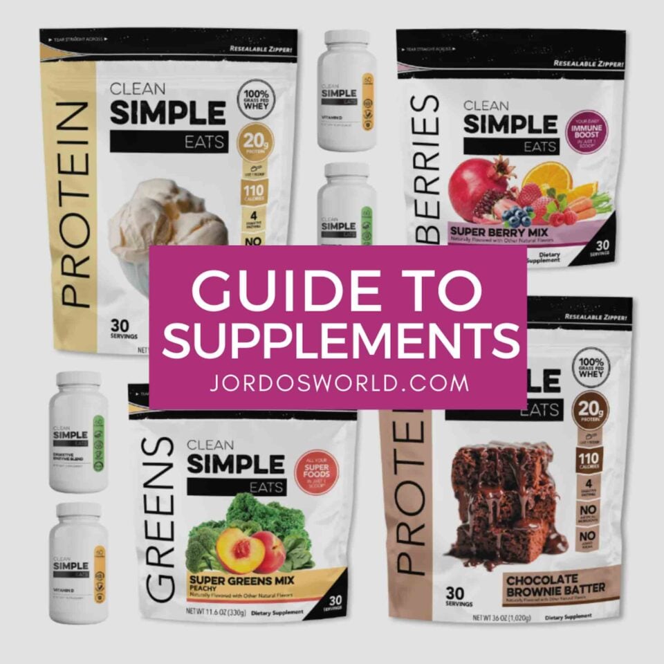 Supplements Guide - Popular Supplements Explained - Jordo's World