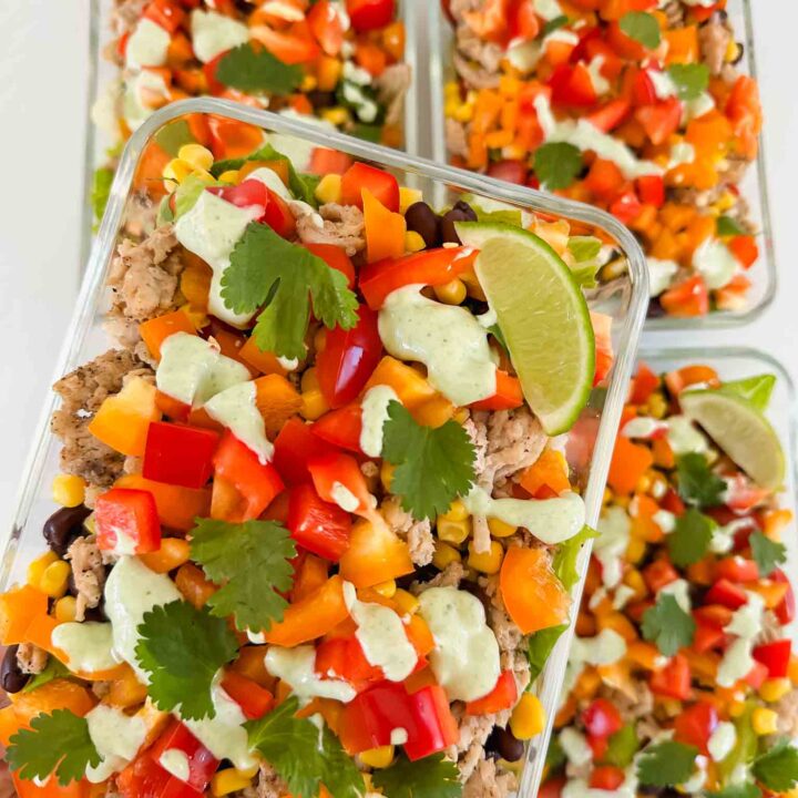 Easy Turkey Taco Bowls - Jordo's World
