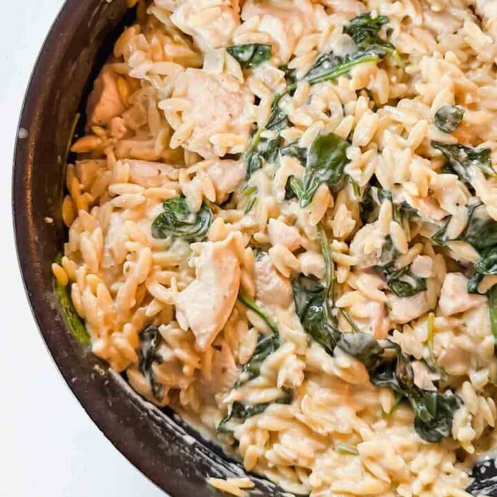 Boursin Orzo with Chicken - Jordo's World